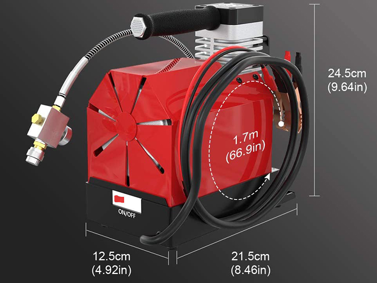 Gx-e-cs2 310 Bar Air Inlet And Outlet Filter Cotton For Hunting And ...