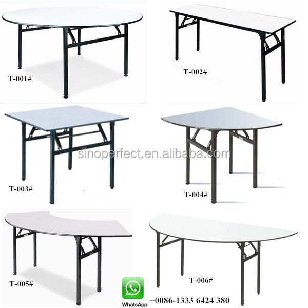 Sinoperfect Folding Half Moon Banquet Table For Weddings And Events ...