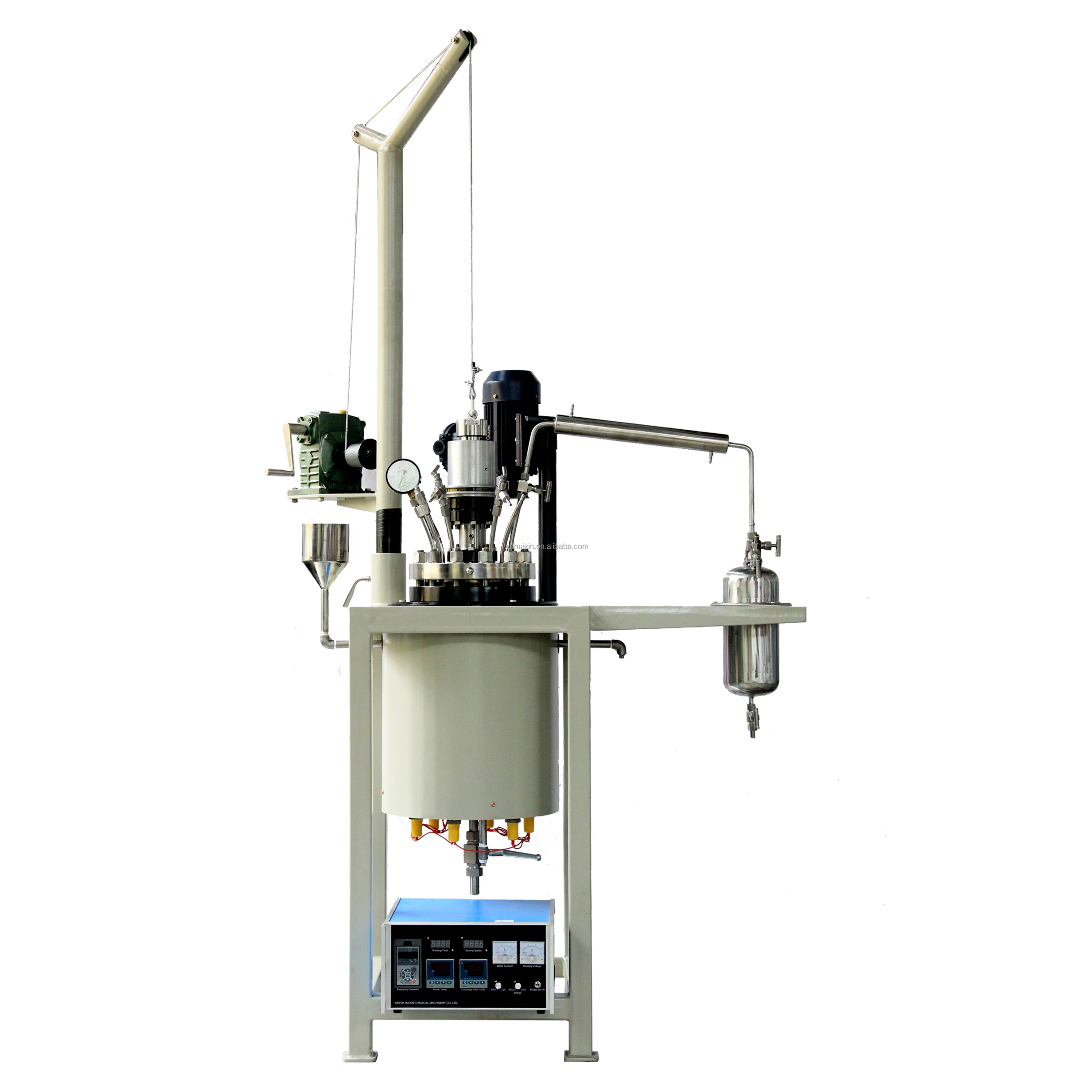 20l Polymerization Reactor With Condenser And Receiver System, High ...
