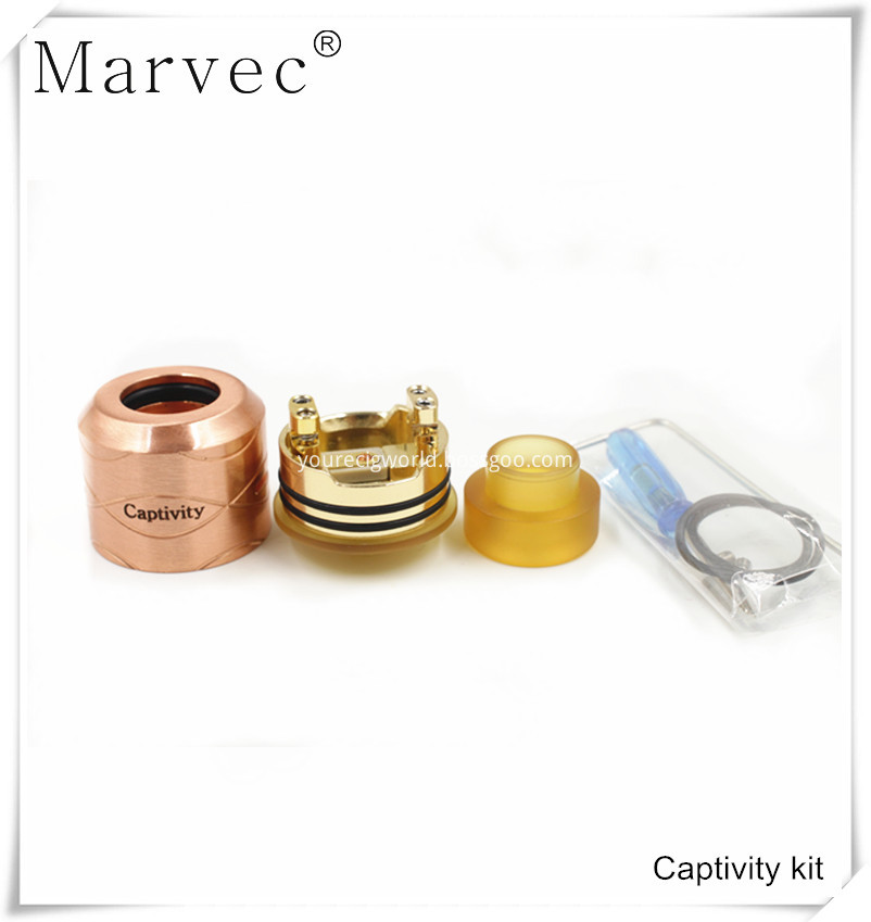 Marvec Captivity วัสดุทำจากทองแดงชุดบุหรี่อิเล็กทรอนิกส์ คุณภาพสูง ...