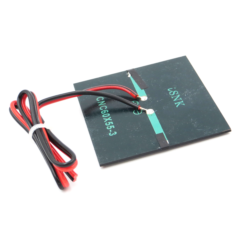 3vdc 150ma With Connect Wire Solar Panel Polycrystalline Silicon Diy ...
