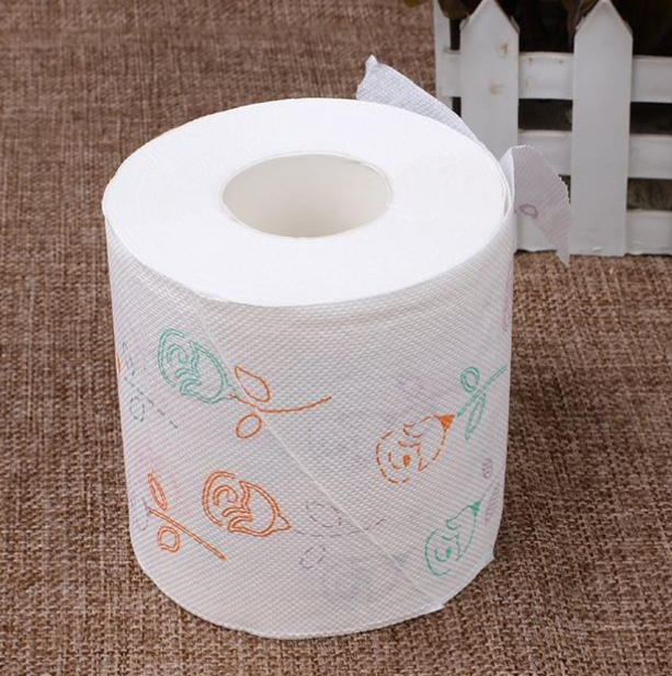 Creative Printed Coreless Toilet Paper Roll 3ply Soft, High Quality ...