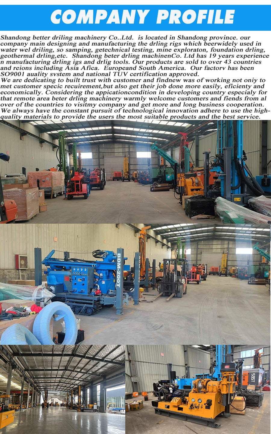 Bdmyc-600k Hydraulic Wireline Core Drilling Rig, High Quality Bdmyc ...