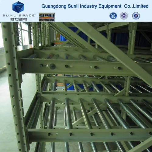 Cold Steel Roll Industrial Self Slide Flow Rack, High Quality Cold ...