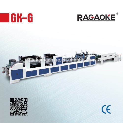 Auto Corrugated Carton Folder Gluer Packaging Machinery --- Gk-1050g ...