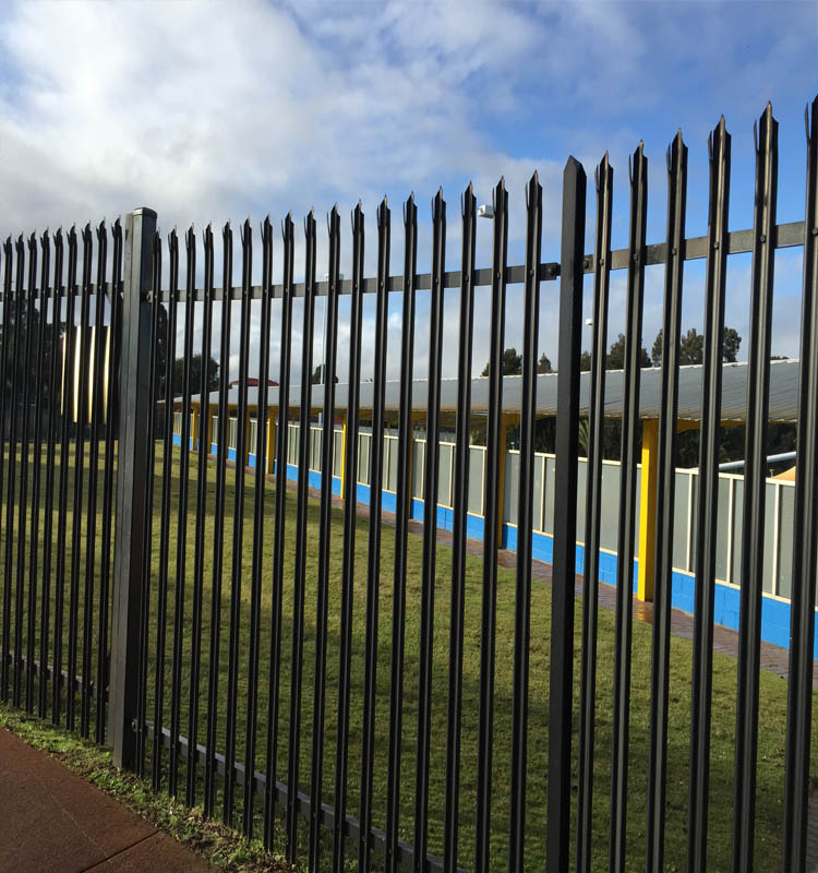 Heavy Duty Steel W Type Trident Palisade Fencing, High Quality Heavy ...