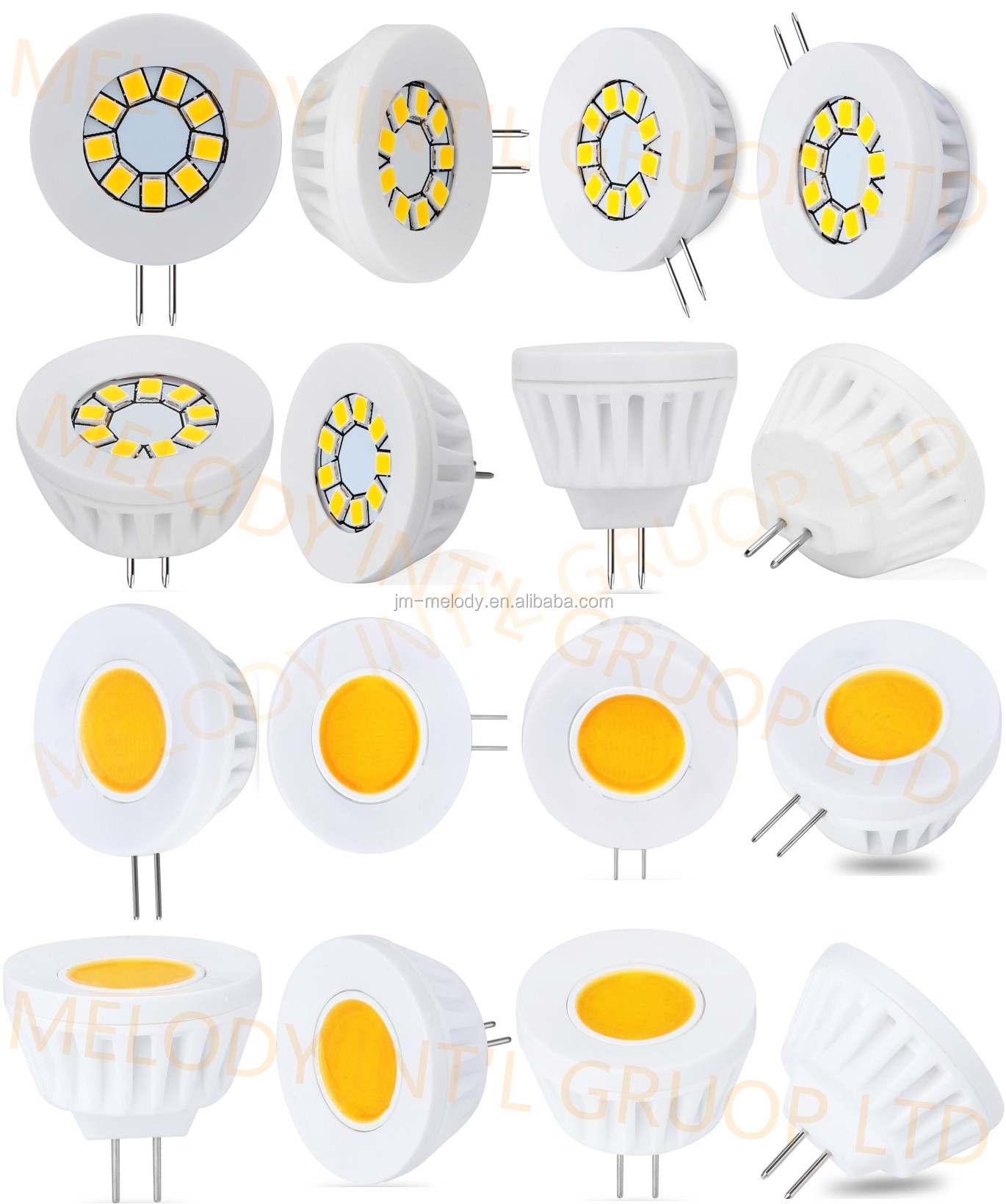 Ceramic G8 Led Bulb - 2.3w, 120v-240v, Dimmable, 10-30v Dc, High ...