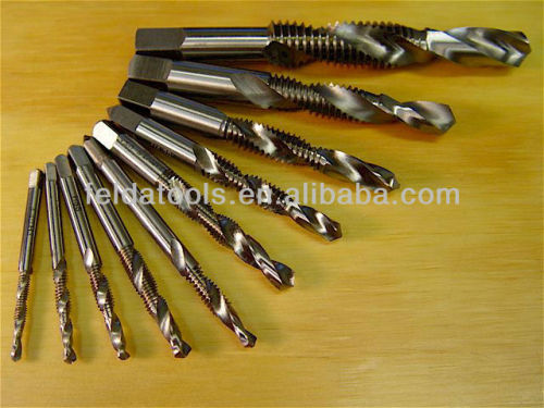 Combined Drill & Tap Combination Drill And Taps, High Quality Combined ...