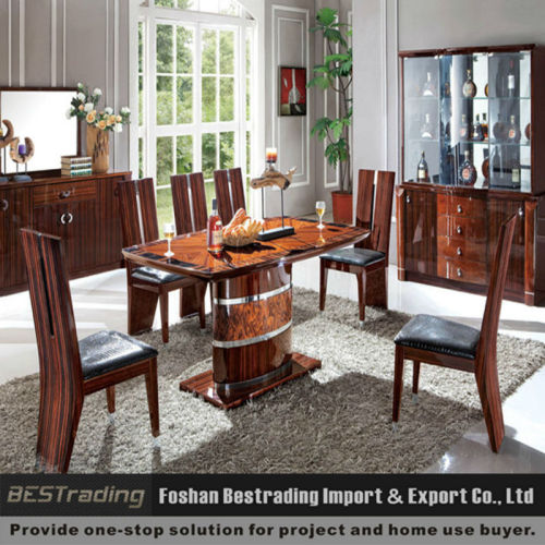 Wooden Modern 8 Seater Dining Table, High Quality Wooden Modern 8 ...