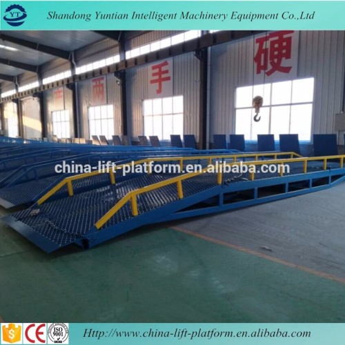 8t Mobile Hydraulic Container Loading Ramp For Trucks, High Quality 8t ...