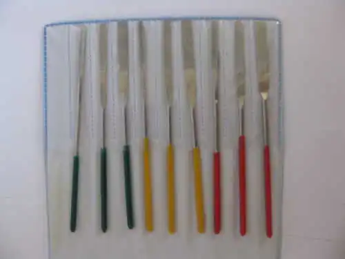 10 Different Shapes Titanium Diamond Files , High Quality 10 Different ...