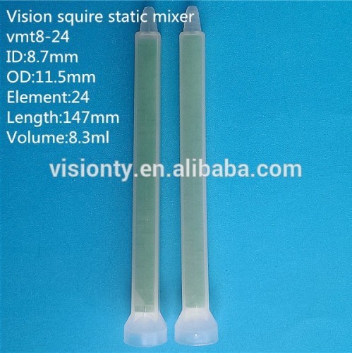 Vmt8-24 Square Dispensing Static Mixer Disposable Static Mixer Nozzle ...