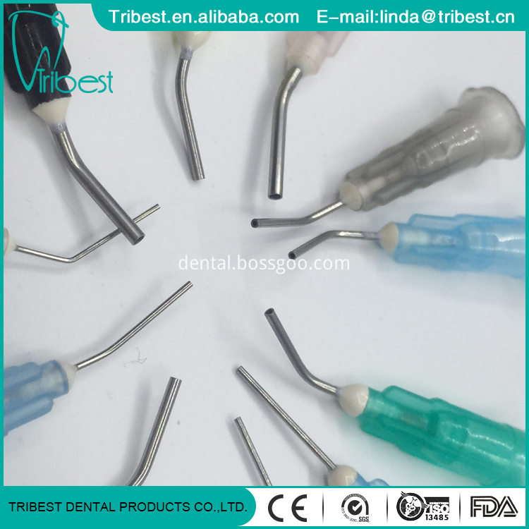 Dental Disposable Pre-bent Needle Tips, High Quality Dental Disposable ...