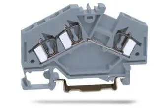 Angled Entry 800v 32a Spring Clamp Terminal Block With 9mm, High ...