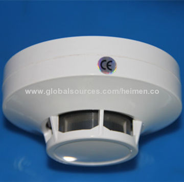 Network 2 Wired Fire Alarm Industrial Smoke Detector With 9-35v Dc ...