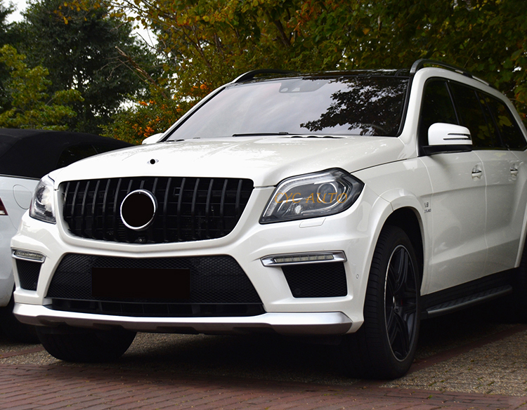 Gl63 Bodykit Front Rear Bumper With Gt Style Grille For Mercedes-benz ...