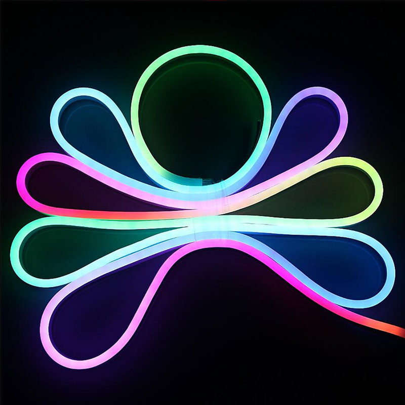 Neon Rgb Pixel Light Strip For Stage Events And Nightclub Parties - 5m ...