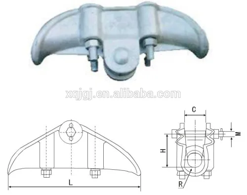Two-bolt Clevis Suspension Clamp(type Xgt), High Quality Two-bolt Clevis Suspension Clamp(type ...
