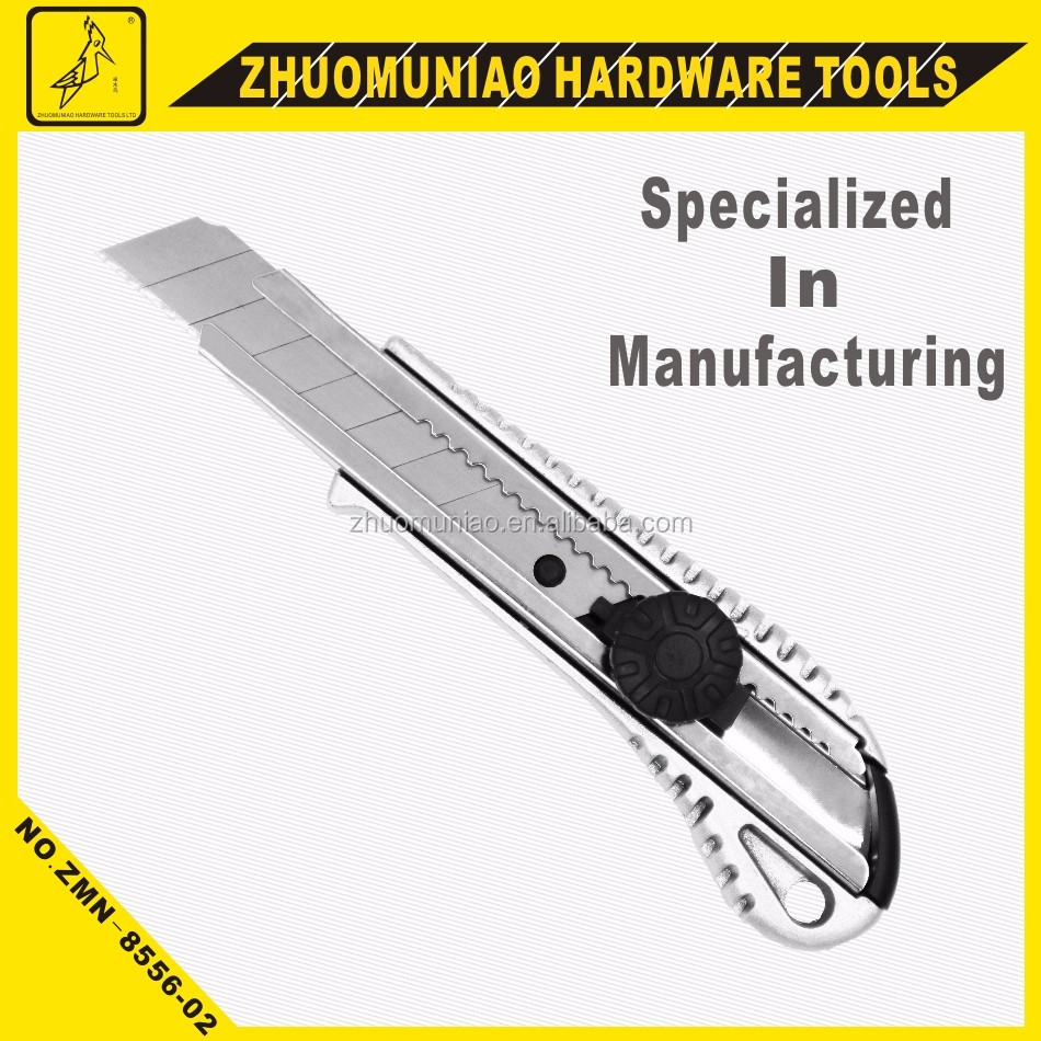 Multi-function Smooth Sliding Blade Aluminum Alloy Utility Knife ...