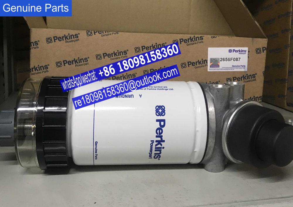 2656f087 Fule Filter Assy For Perkins Engine 1104d/1106d Wirtger Paver ...