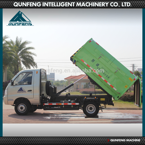 Hook Lift Small Garbage Truck For Sale, High Quality Hook Lift Small ...