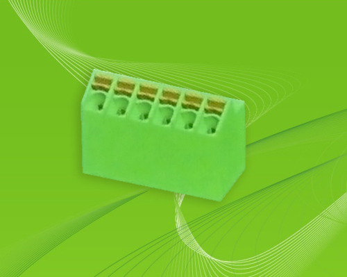 Pcb Screwless Terminal Block With Self Extinguishing Material, High ...