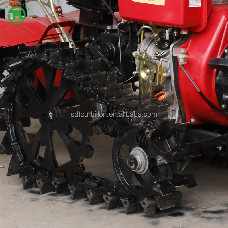 4wd Diesel Air-cooled Cultivator Power Tiller With Double Track And ...