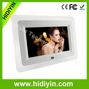 7" Digital Photo Frame With Battery & Motion Sensor, High Quality 7 ...