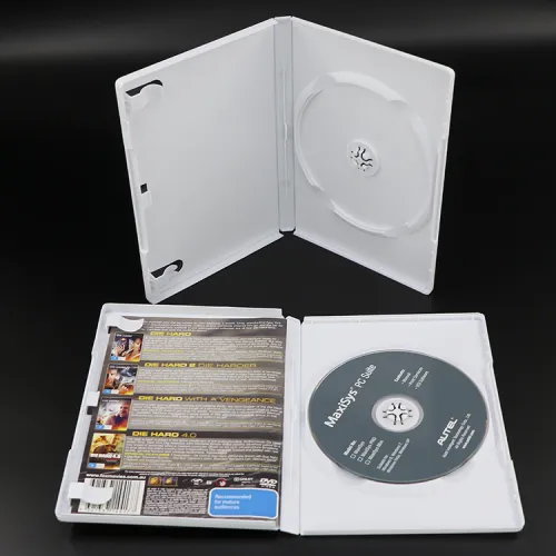 14mm Plastic Dvd Case 1 Disc Capacity Commercial Cases For Cds Standard ...