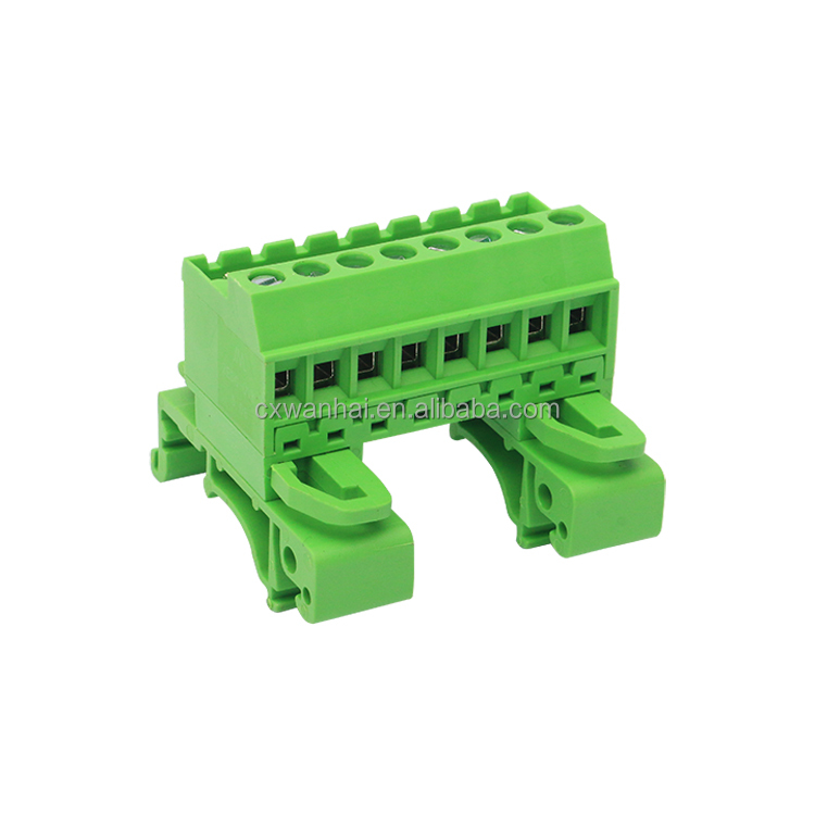 Green Panel Mount Connector 5.08mm Pitch, High Quality Green Panel ...