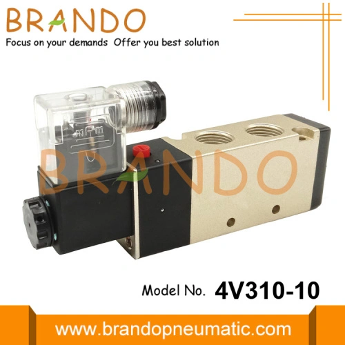 4V310-10 Pneumatic Solenoid Valve 5 Way 2 Position China Manufacturers ...