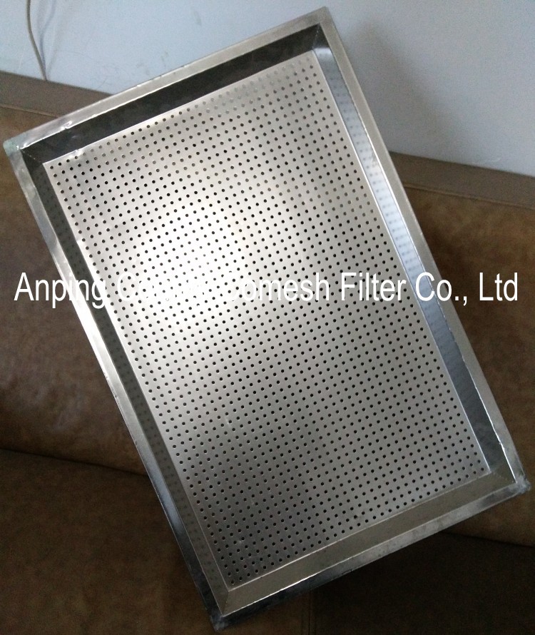 Stainless Steel Perforated Screen Metal Tray, High Quality Stainless ...