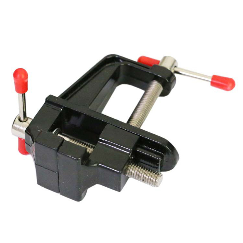 3.5'' Mini Table Vise Aluminum Alloy Pilers Bench Vice Swivel Small ...