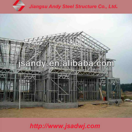 Two Storey Steel Frame Building, High Quality Two Storey Steel Frame ...
