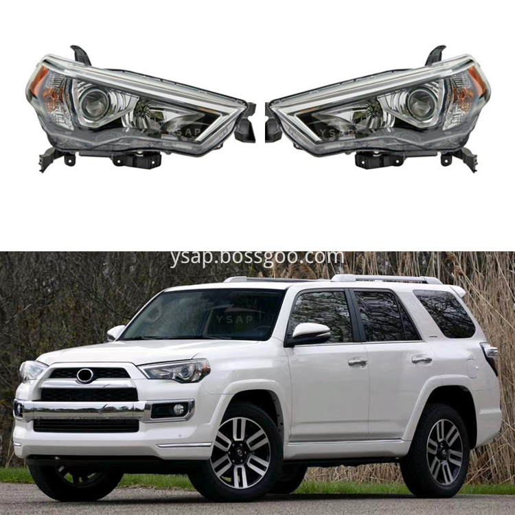2014-2022 4runner ไฟหน้าดั้งเดิมโคมไฟหัว คุณภาพสูง 2014-2022 4runner ไฟ ...
