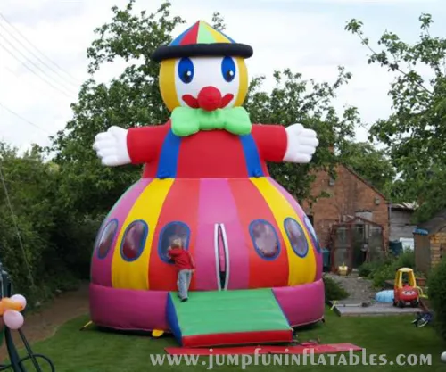 Clown Inflatable Moonwalk Disco Dome Bouncy House Kids Jumper Houses ...