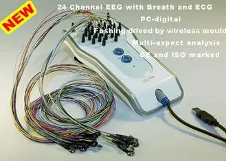 24 Lead Ambulatory Eeg Equipment , Wireless Ecg Monitoring, High Quality 24 Lead Ambulatory Eeg ...