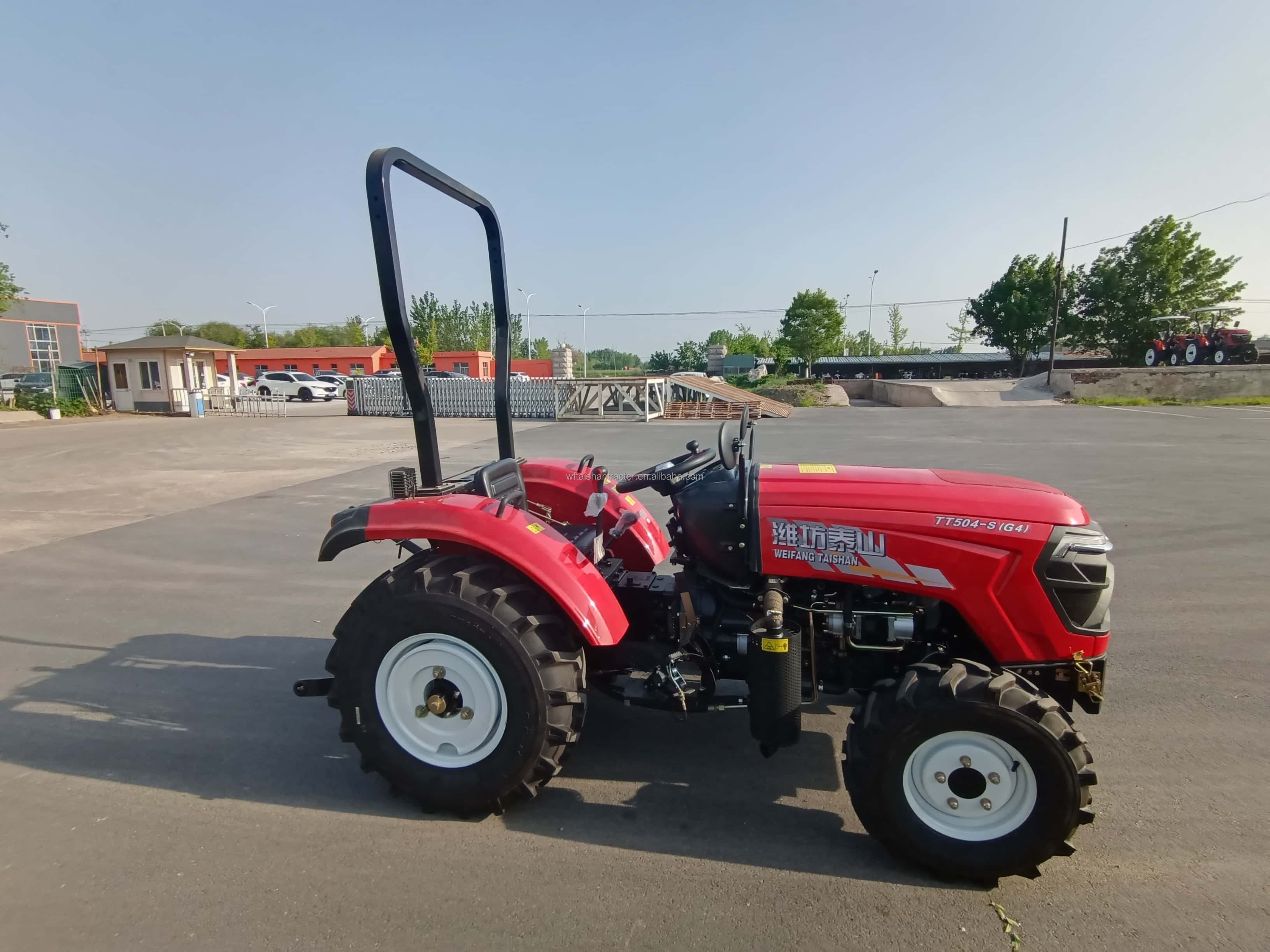 50hp 4wd Mini Tractor For Greenhouses, Orchards, And Gardens, High ...
