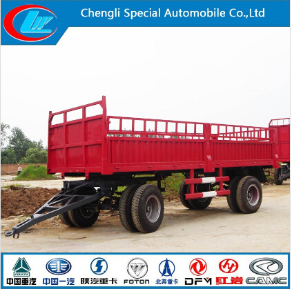15 Ton 2 Axle Cargo Trailer For Sale, High Quality 15 Ton 2 Axle Cargo ...
