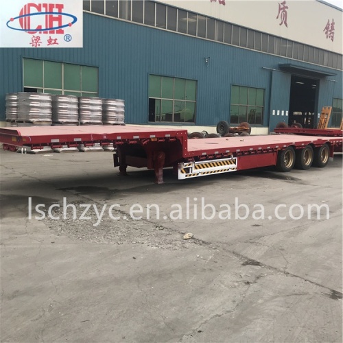 Low Bed Trailer Extendable Lowboy Trailer For Sale, High Quality Low ...