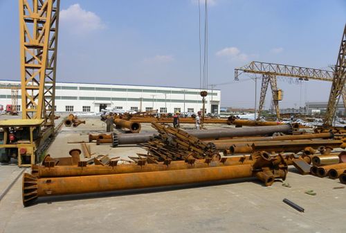 Flare Stack Derrick Structure Of Iso Standard, High Quality Flare Stack ...