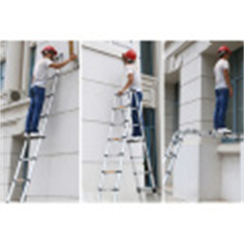 Aluminium Folding Telescopic A Frame Shape Ladder, High Quality ...