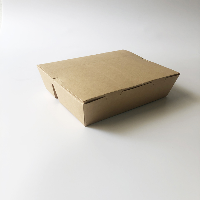 Customized Disposable Multi-compartment Paper Lunch Box, High Quality ...