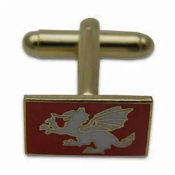 Cufflinks With Emblem Logos, Made Of Imitation Hard Enamel, Available ...