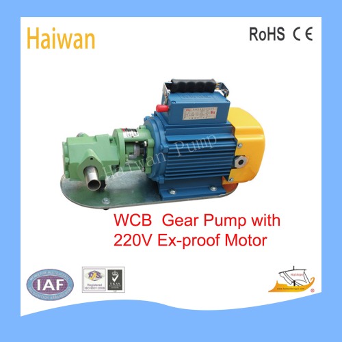 Internal Hydraulic Gear Oil Pump With Explosion-proof Motor, High ...