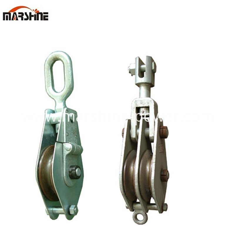 Steel Cable Sheaves Double Pulley Snatch Block China Manufacturer