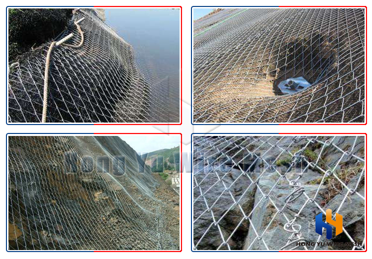 Sns Flexible Netting/rockfall Netting System In Fishing Net, High ...