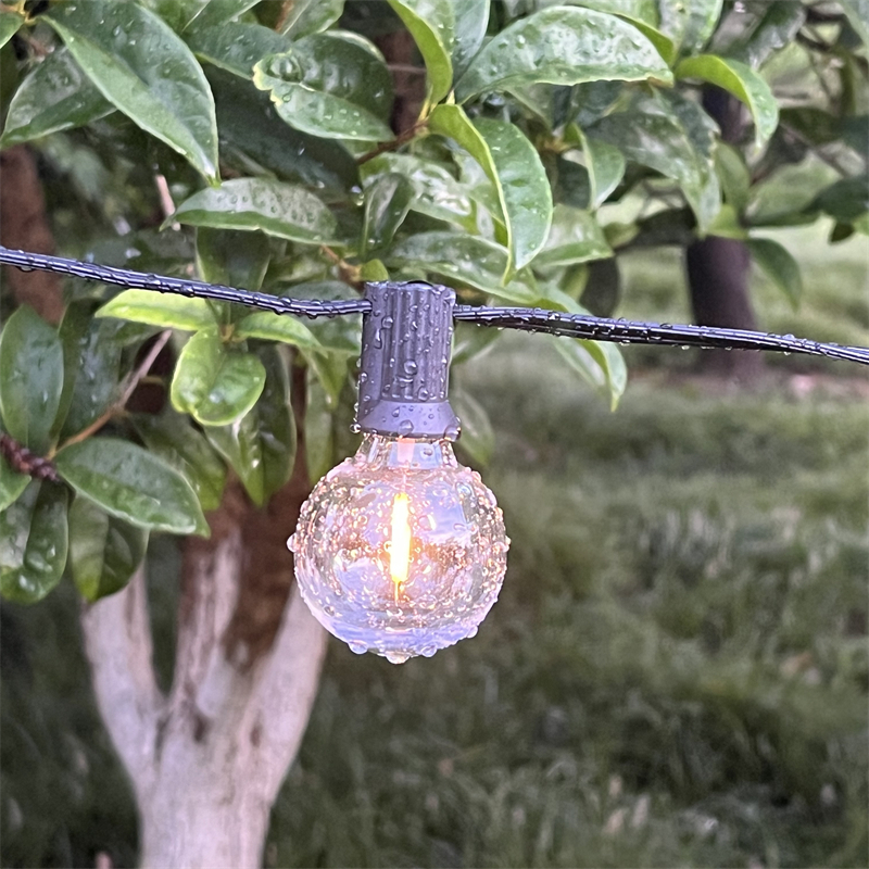 G40 Outdoor Led Light Strings, 25ft Waterproof Festoon String Lights ...