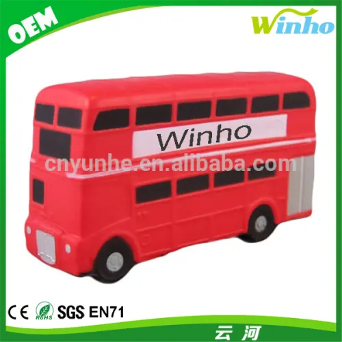 Winho Double Decker Bus Stress Ball, High Quality Winho Double Decker ...