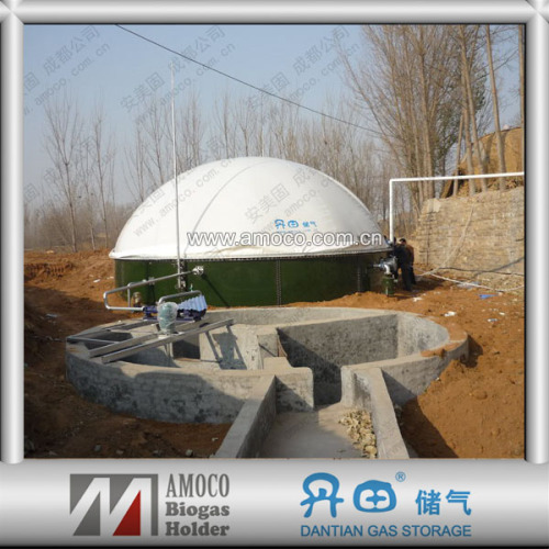 Dual Membrane Methane Gas Holder & Biogas Digester, High Quality Dual ...